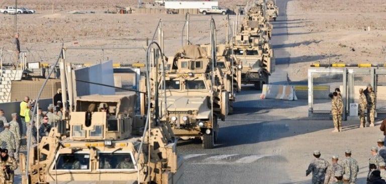 OND Last convoy out of Iraq 3BCT Dec 2011 | 1st Cavalry Division ...